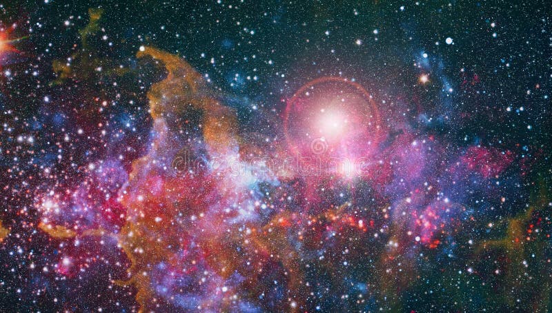 Space Many Light Years Far from the Earth. Elements of this Image ...