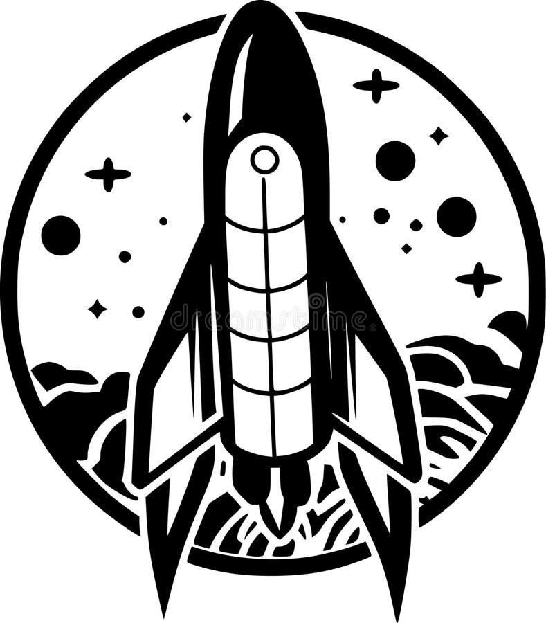 Space - Minimalist and Flat Logo - Vector Illustration Stock Vector ... Space - Minimalist and Flat Logo - Vector Illustration Stock Vector ...