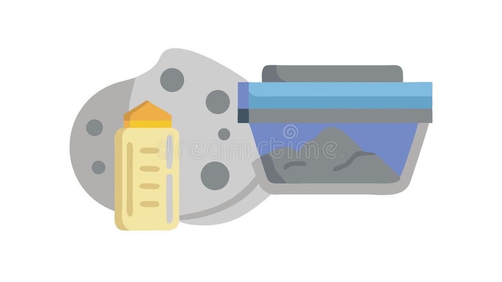 Space Mining Resources, Asteroid Extraction, Cosmic Exploration, Flat Design, Vector Design ...