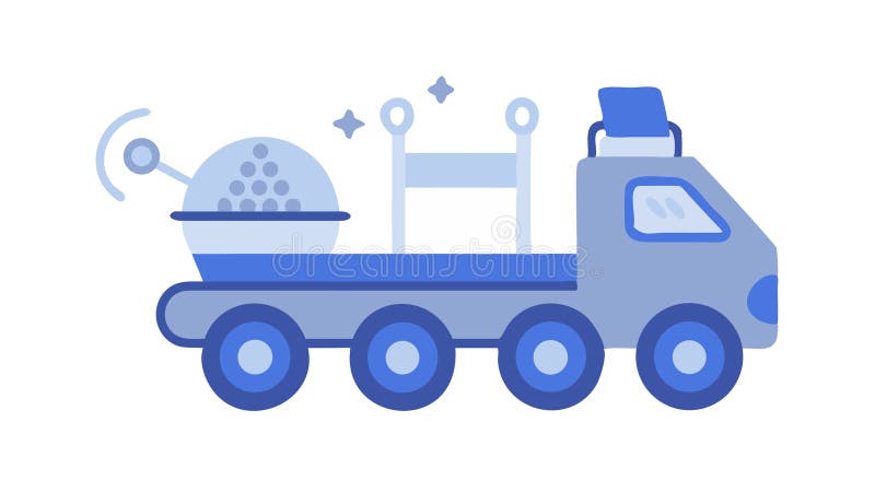 Space Mining Rover, Resource Extraction, Planetary Operations, Future ...