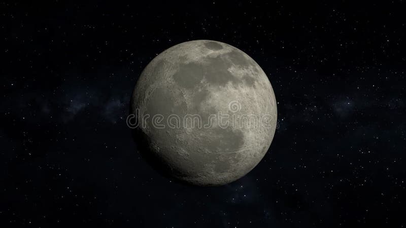 Space Moon 3DCG Digital Animation Motion Graphics Stock Footage - Video ...