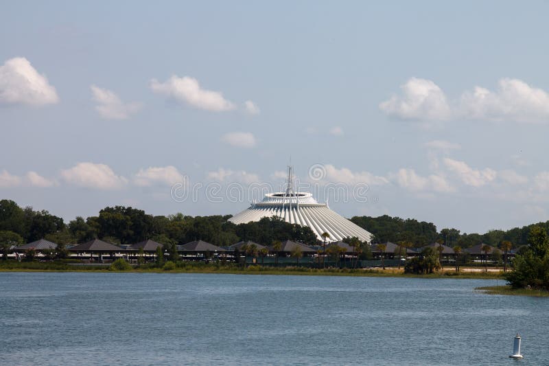 Space Mountain Building, Magic Kingdom Amusemenet Park in Orlando ...