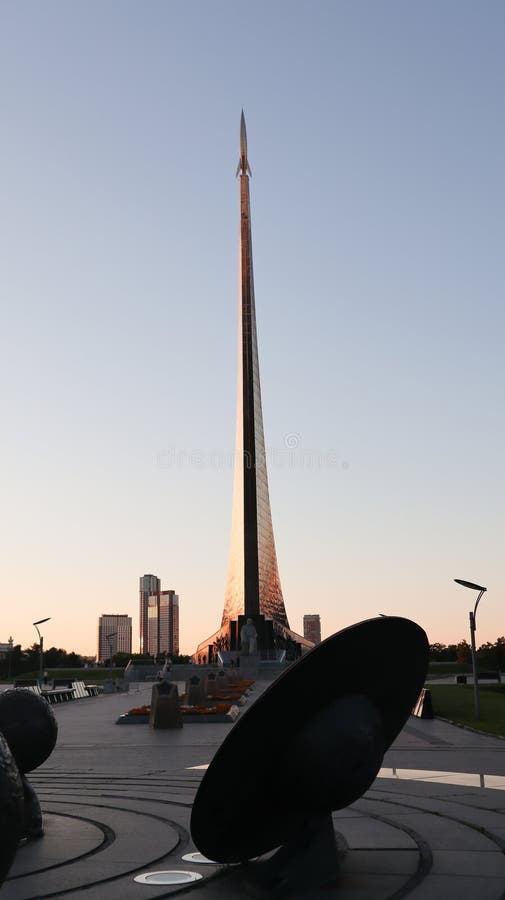 Space Museum in Moscow. editorial photo. Image of rocket - 357092776