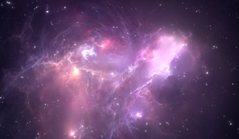 Space nebula. Illustration stock illustration. Illustration of nebula ...