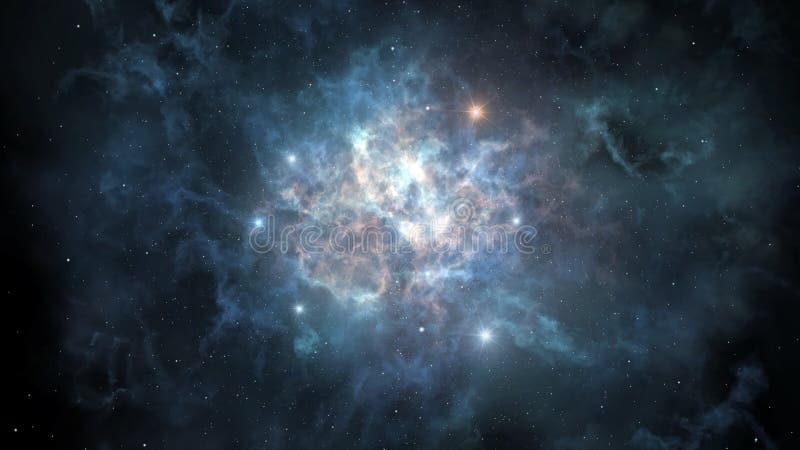 Space nebula spin loopable stock footage. Video of fantastic - 130685290