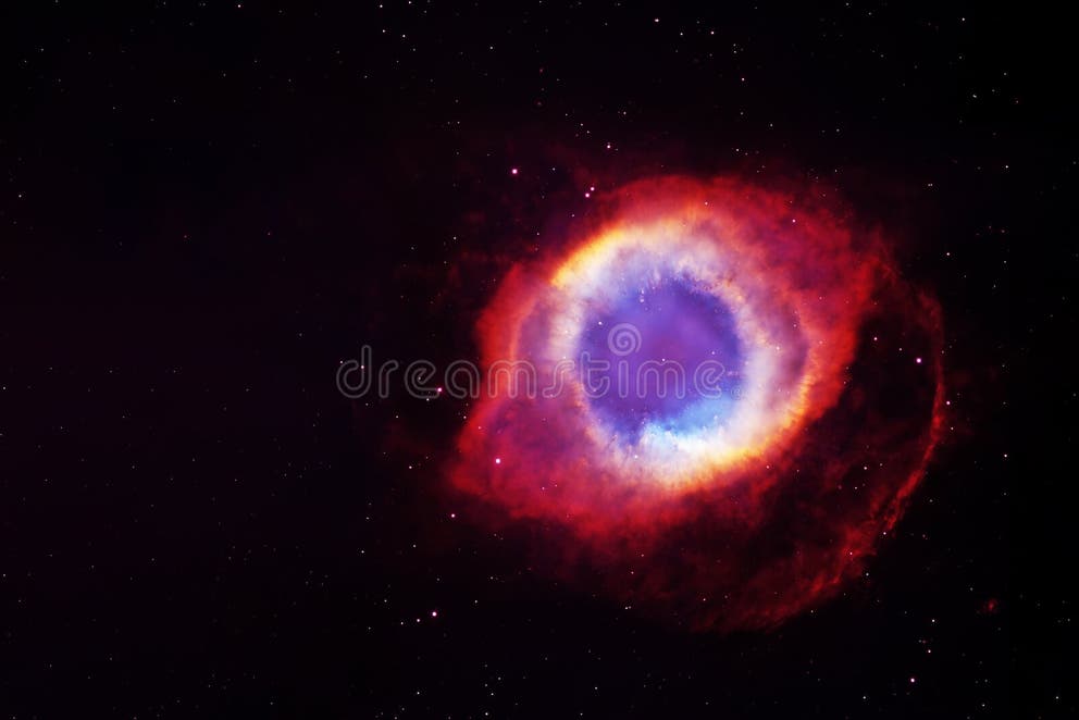 Space Nebula of an Unusual Shape. Elements of this Image Furnished by NASA Stock Illustration ...