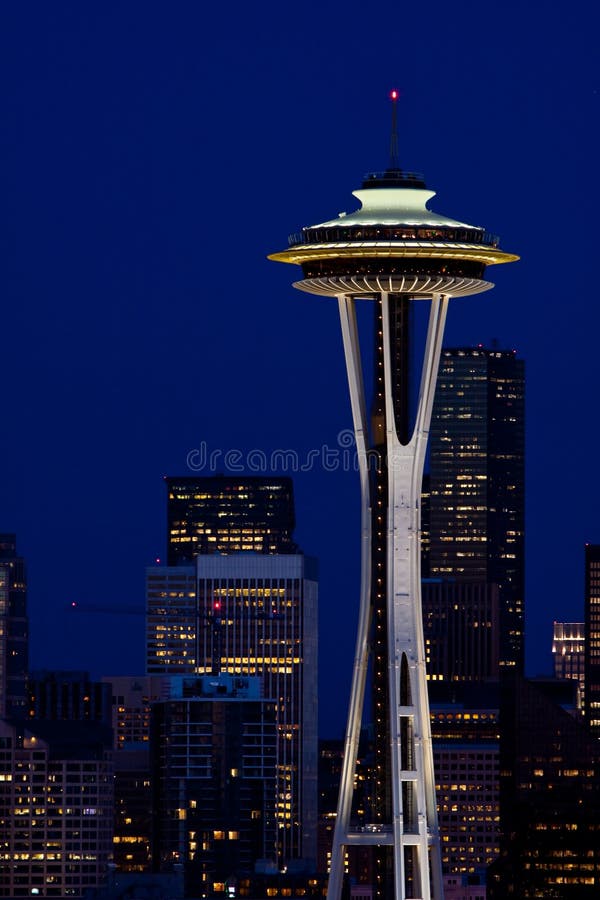 Space needle editorial image. Image of attraction, scenic - 13194105