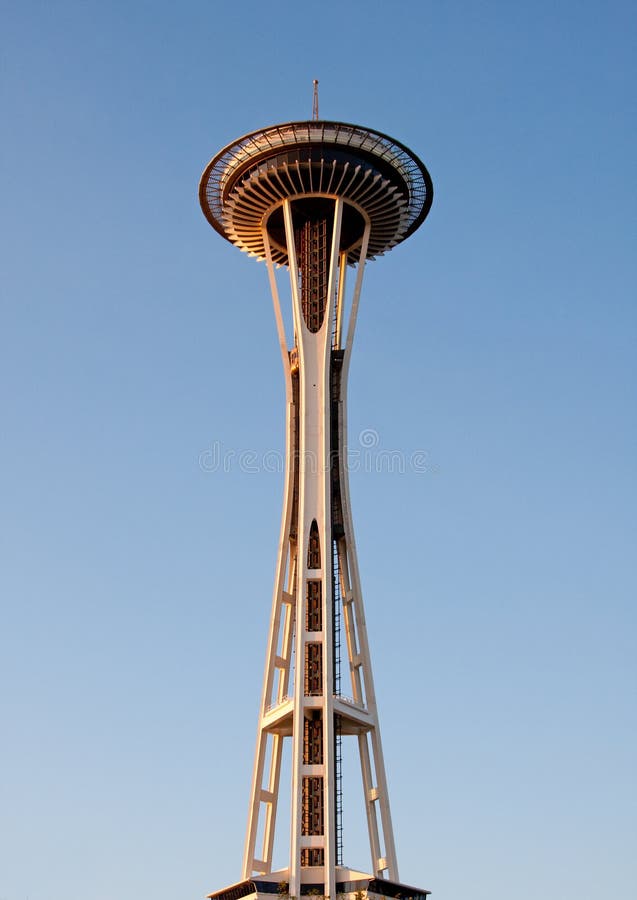 Space needle editorial stock photo. Image of architecture - 13475763