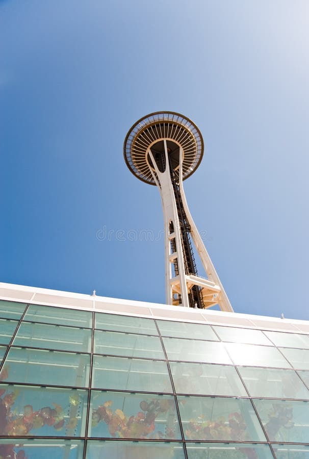 Space Needle editorial stock photo. Image of attraction - 26279498