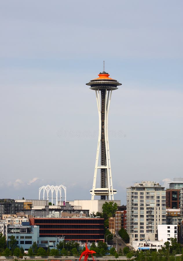 Space Needle and Details editorial photo. Image of architecture - 27666641