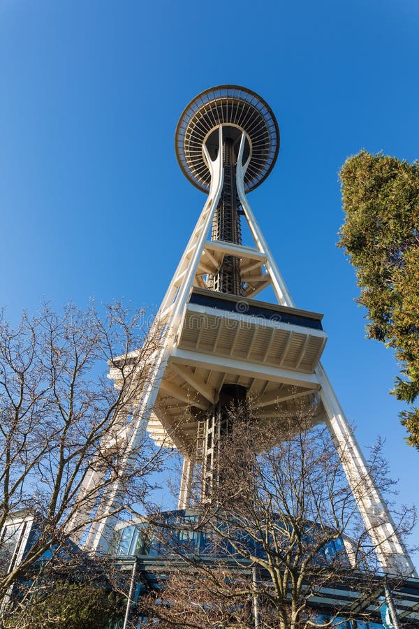 The Space Needle in Seattle, Washington Editorial Photography - Image ...