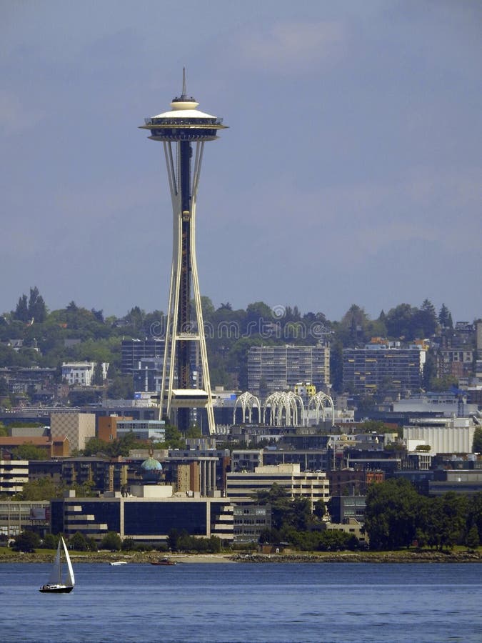 Space Needle, Seattle, Washington State, United States Stock Photo ...