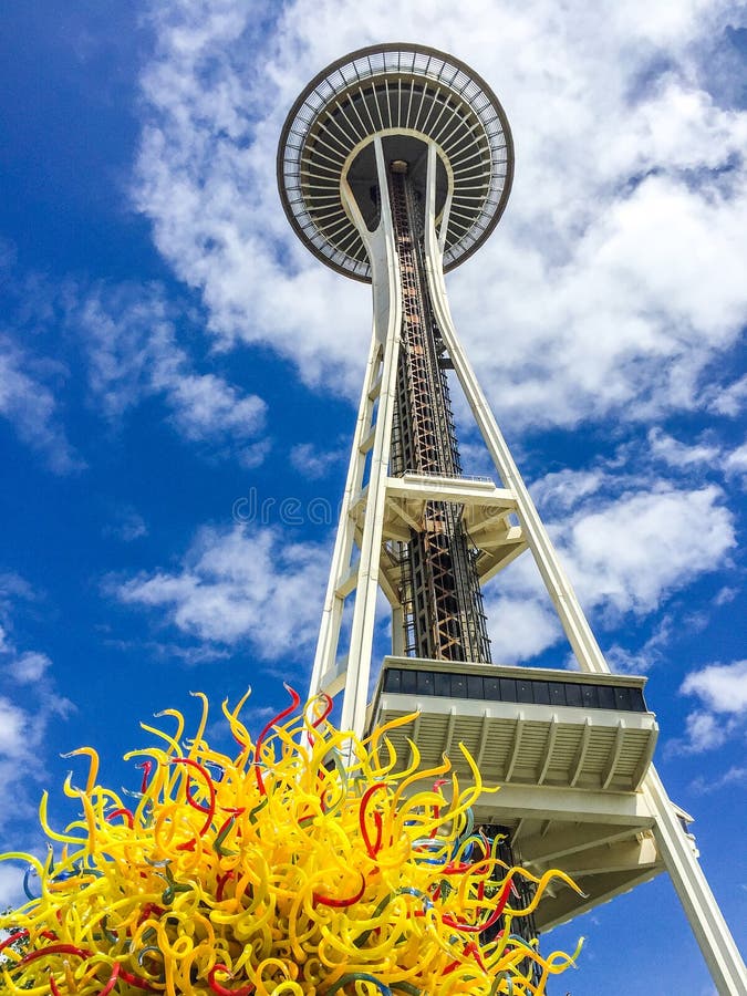 Space Needle in Seattle, Washington Editorial Stock Photo - Image of ...