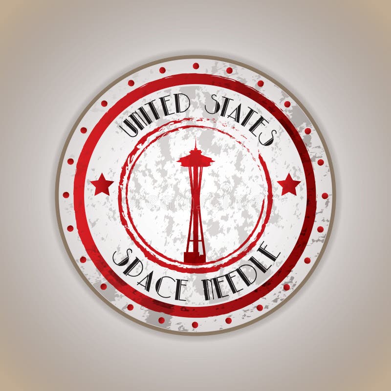 Seattle Space Needle Vector Stock Illustrations – 143 Seattle Space ...