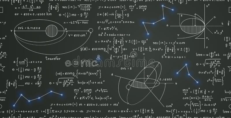 Space Orbit Vector Seamless Stock Vector - Illustration of school ...