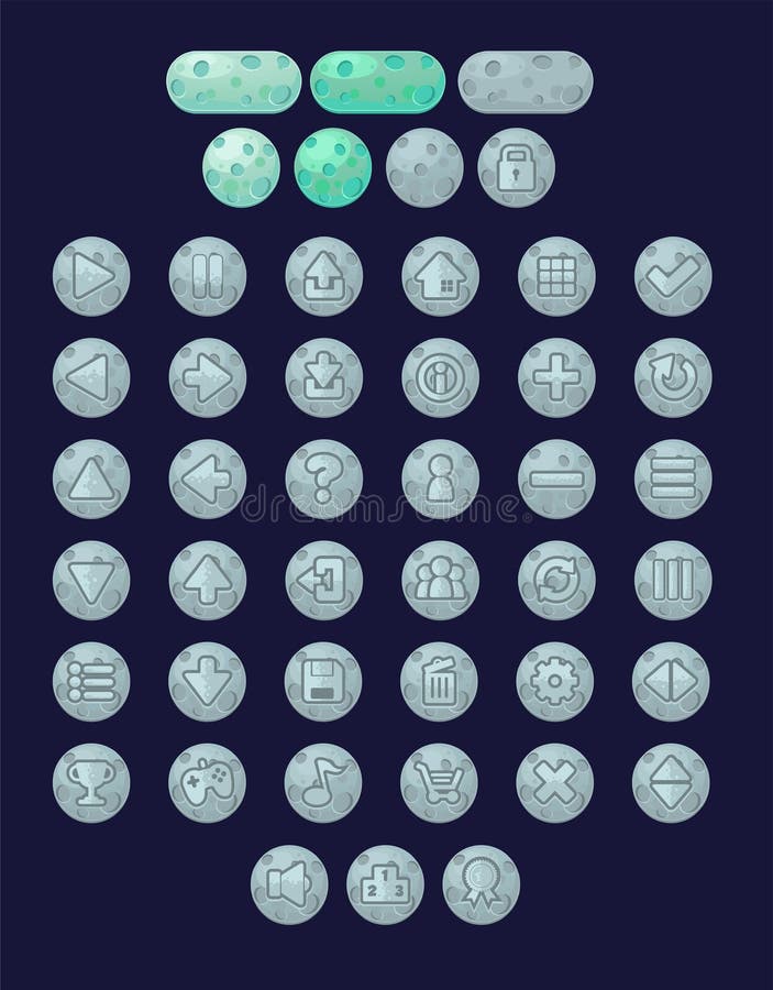 Space Button Games Stock Illustrations – 880 Space Button Games Stock ...