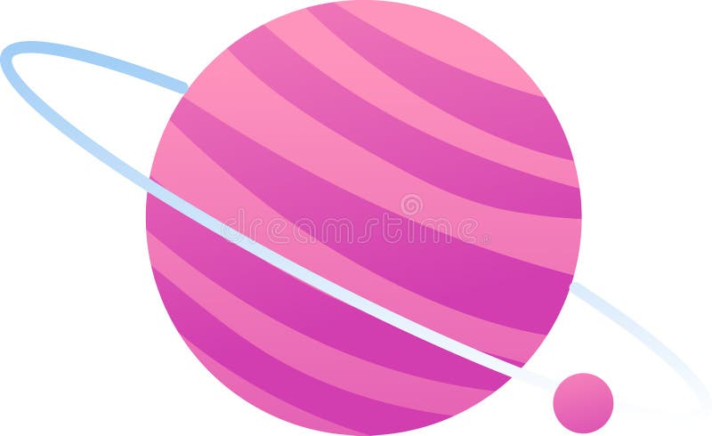 Space Planet with Ring stock vector. Illustration of world - 353253752