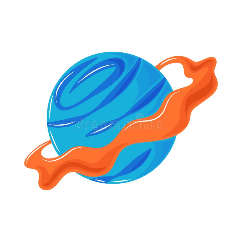 Space planet system solar stock vector. Illustration of astronomy ...