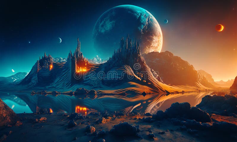 Planetscapes Backgrounds