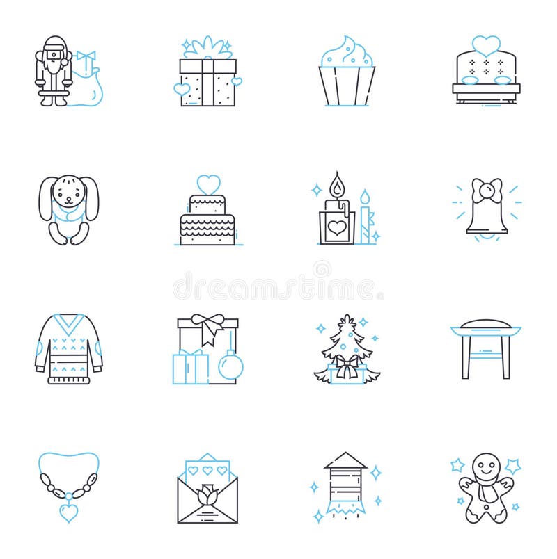 Space Planning Firm Linear Icons Set. Design, Architecture, Layout ...