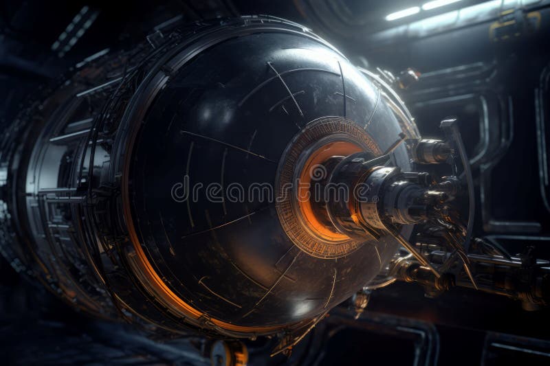 Space Probe Craft. Generate Ai Stock Photo - Image of museum ...