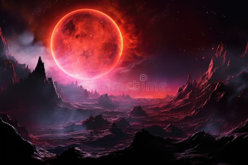 Space Probes Exploring Exoplanetary Atmospheres Stock Illustration ...