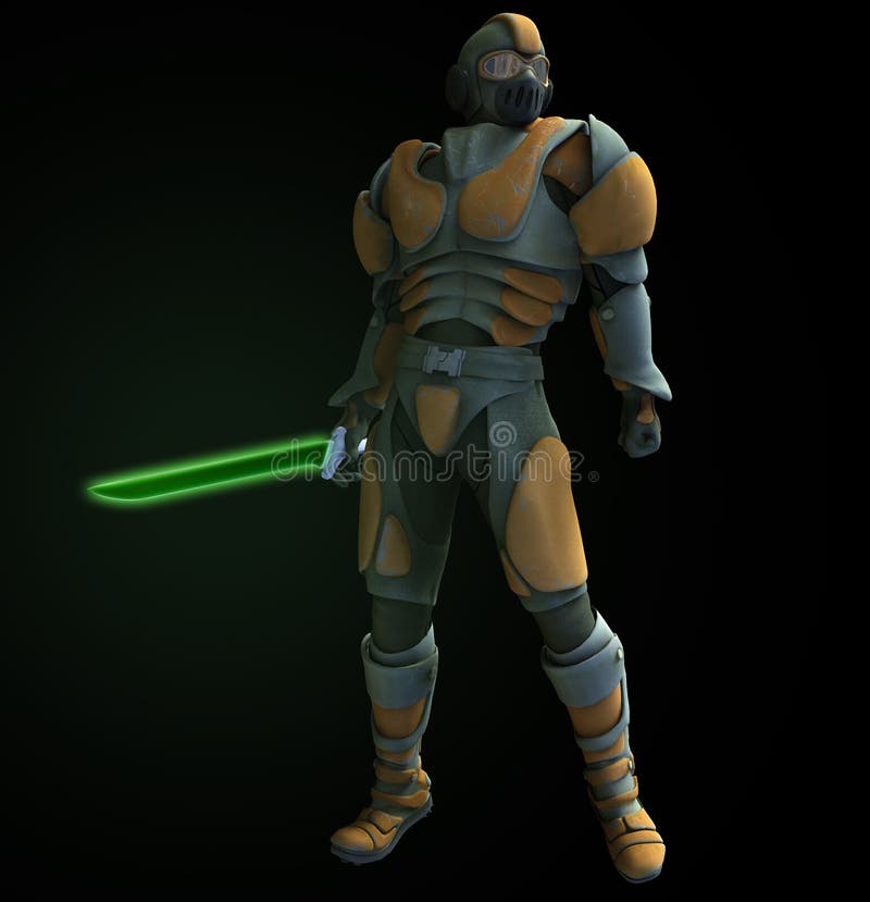 Space Ranger stock illustration. Illustration of fiction - 32474319