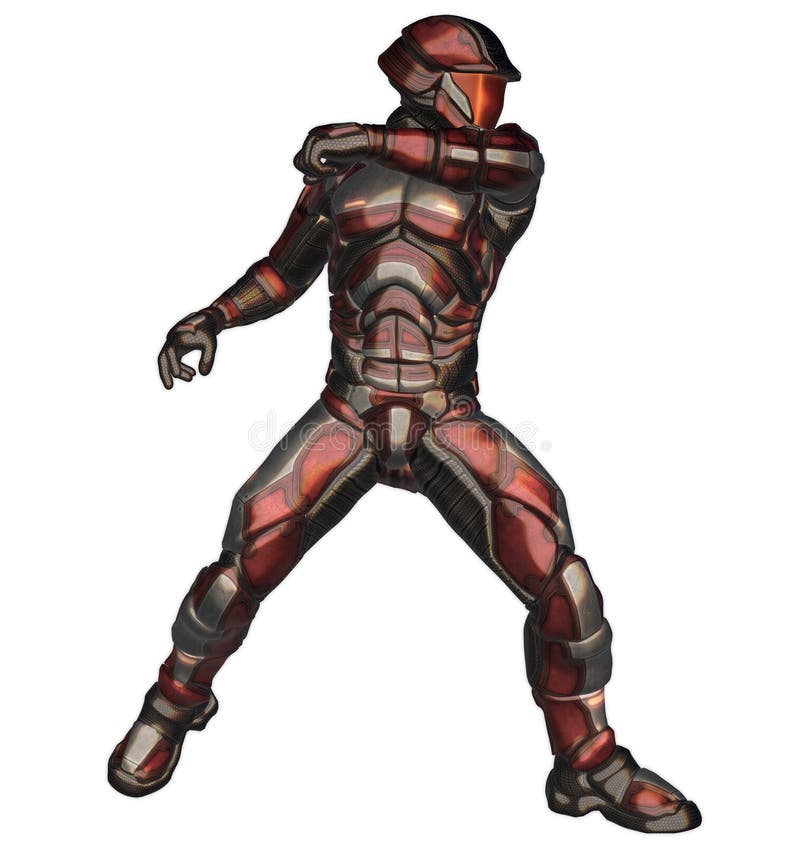 Space Ranger stock illustration. Illustration of battle - 32843415