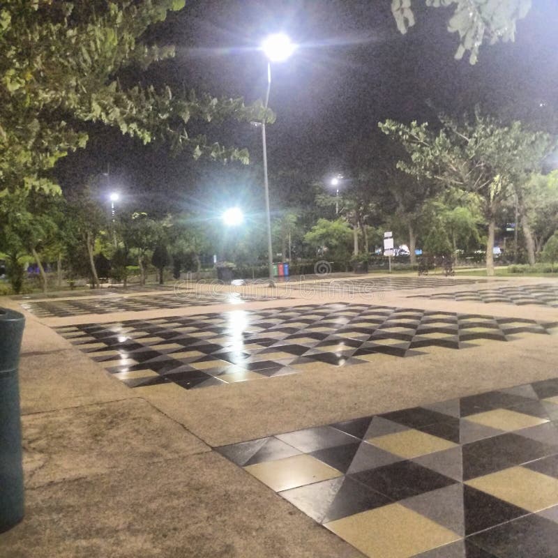 Space for Relaxing at Suroboyo Garden One of Iconic Place in East Java ...