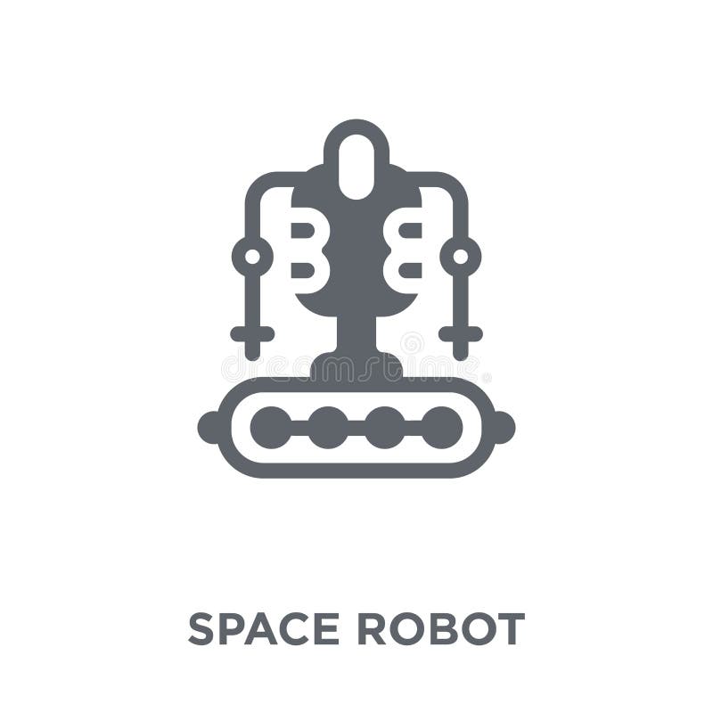 Space Robot Icon From Astronomy Collection. Stock Vector - Illustration ...
