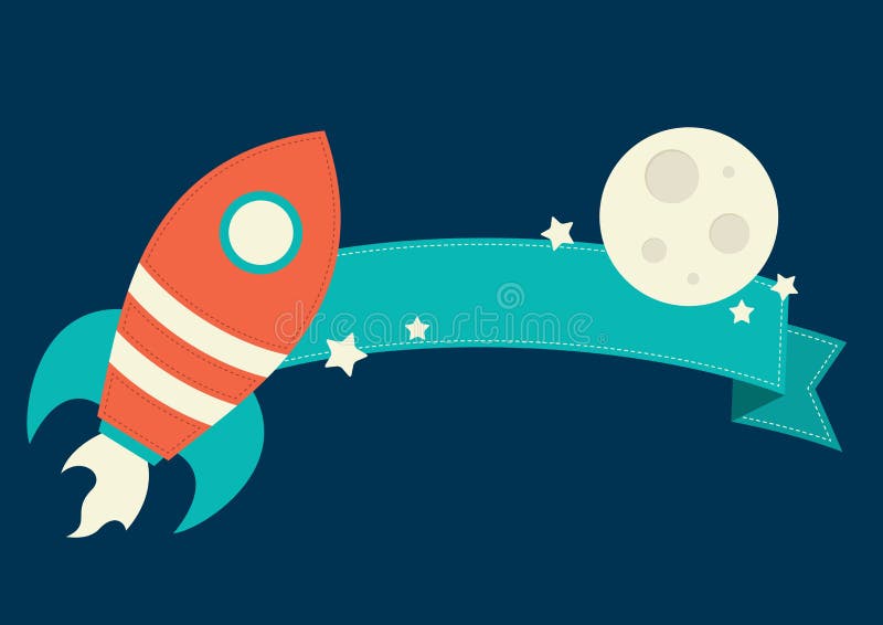 Space Rocket stock illustration. Illustration of design - 38929814