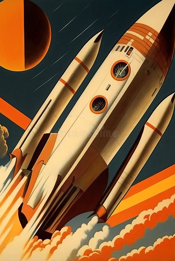 Vintage Science Fiction Poster Stock Illustrations – 1,438 Vintage ...