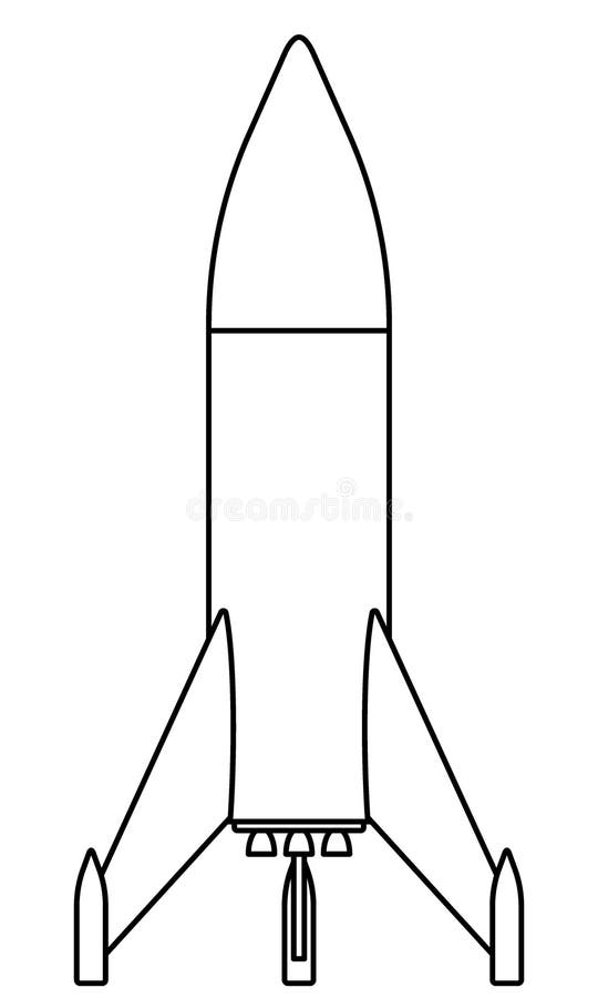 Starship Outline Stock Illustrations – 222 Starship Outline Stock ...