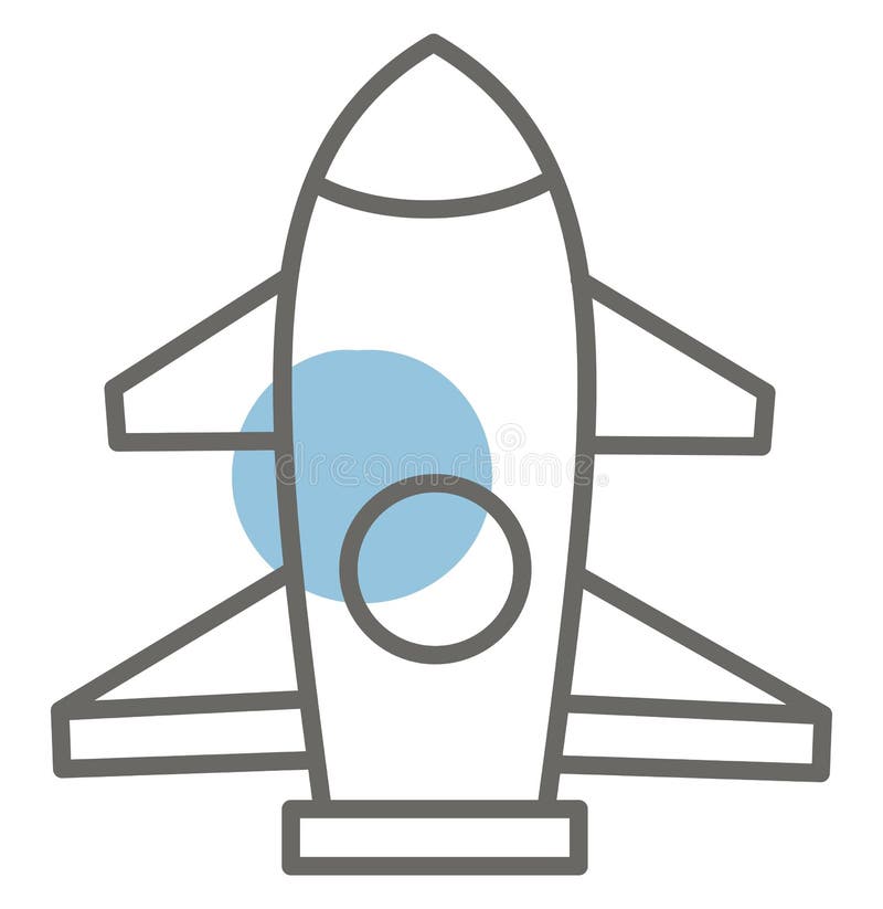 Space rocket toy, icon stock vector. Illustration of rocketship - 260377397
