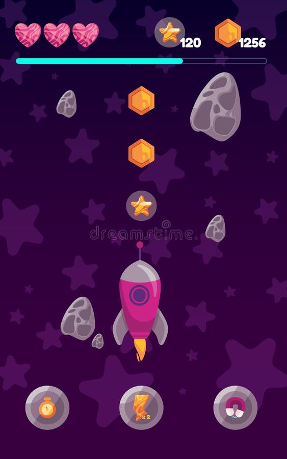 Shooting Game User Interface Stock Illustrations – 53 Shooting Game ...