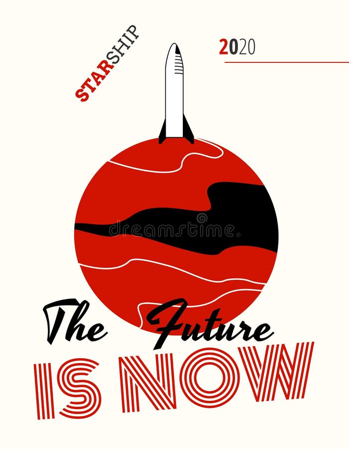 Rocket Spaceship Launching and Star Map. Vector Retro Style ...