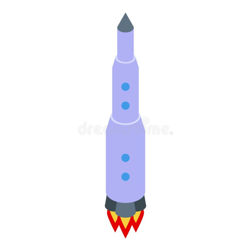 Space Rocket Taking Off Leaving Fire Trail Stock Vector - Illustration ...