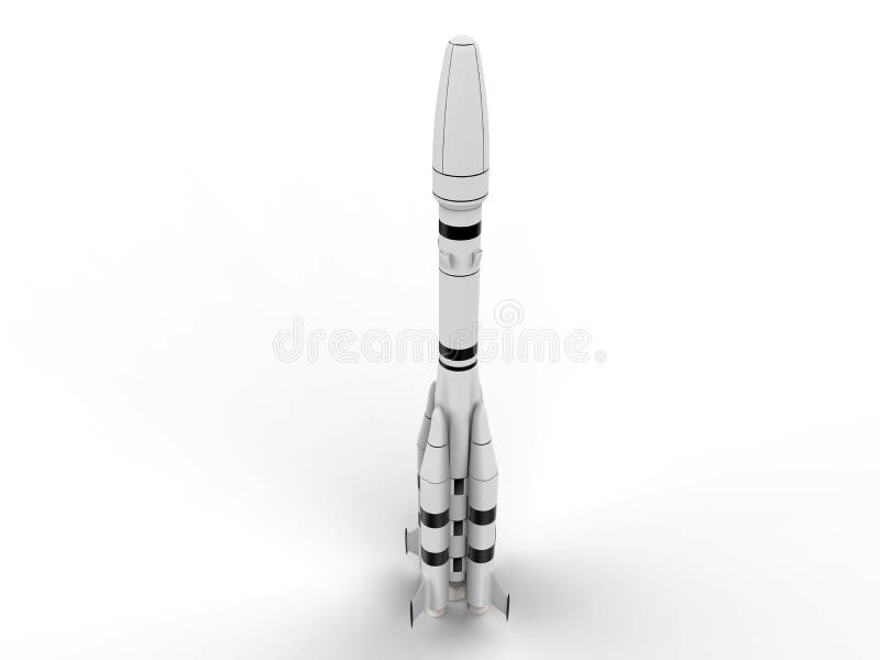 Rocket Vertical Position Icon Vector Sign and Symbol Isolated on White ...
