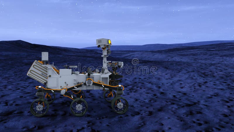 Space rover stock photo. Image of science, technology - 104810626