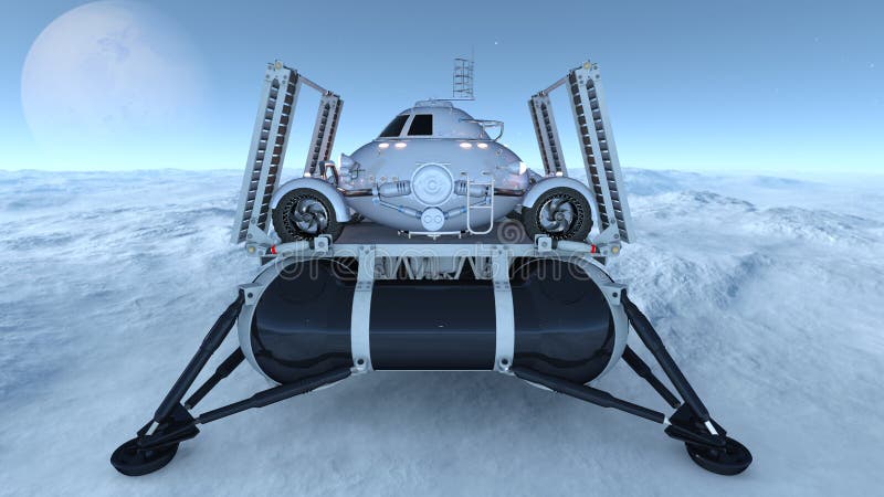 Space rover stock illustration. Illustration of exploration - 59106916