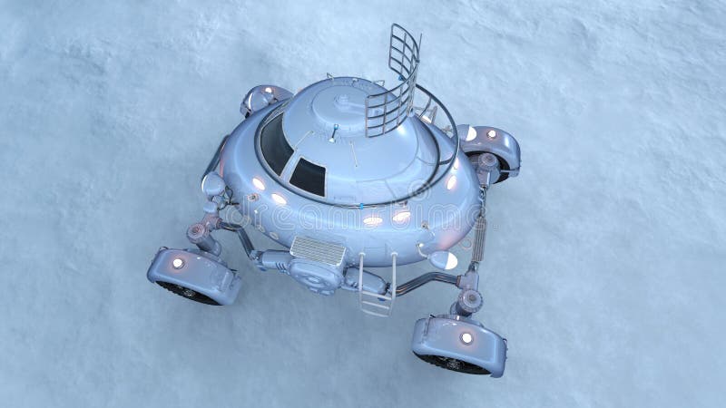 Space rover stock illustration. Illustration of vehicle - 59106938