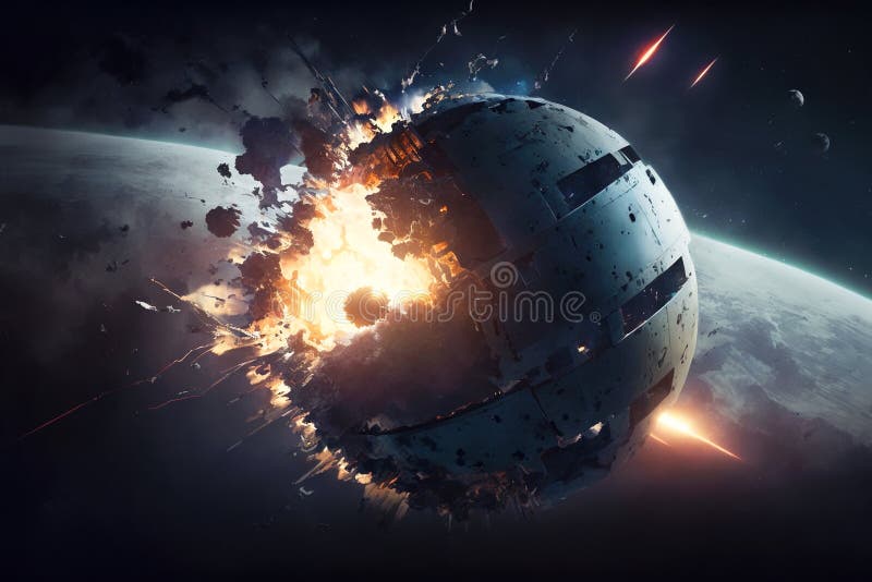 Space Satellite Explodes in Earth Orbit, Spherical Spacecraft Was ...