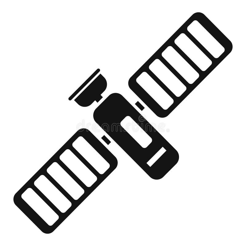 Space Satellite Power Icon Simple Vector. Source Cell Stock ...