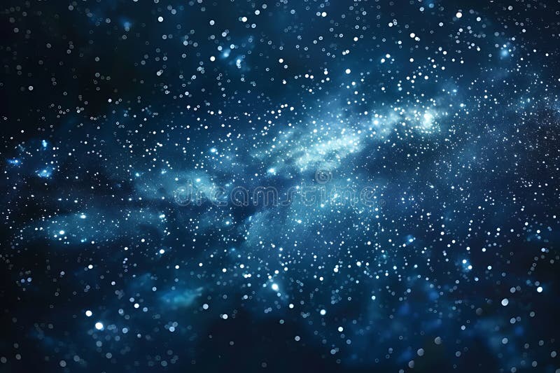 Space Scene with Stars in the Galaxy. Panorama. Universe Filled with ...