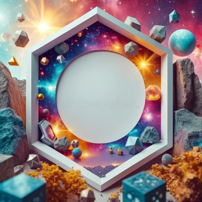 Space Planets Stars Frame Stock Illustrations – 961 Space Planets Stars ...