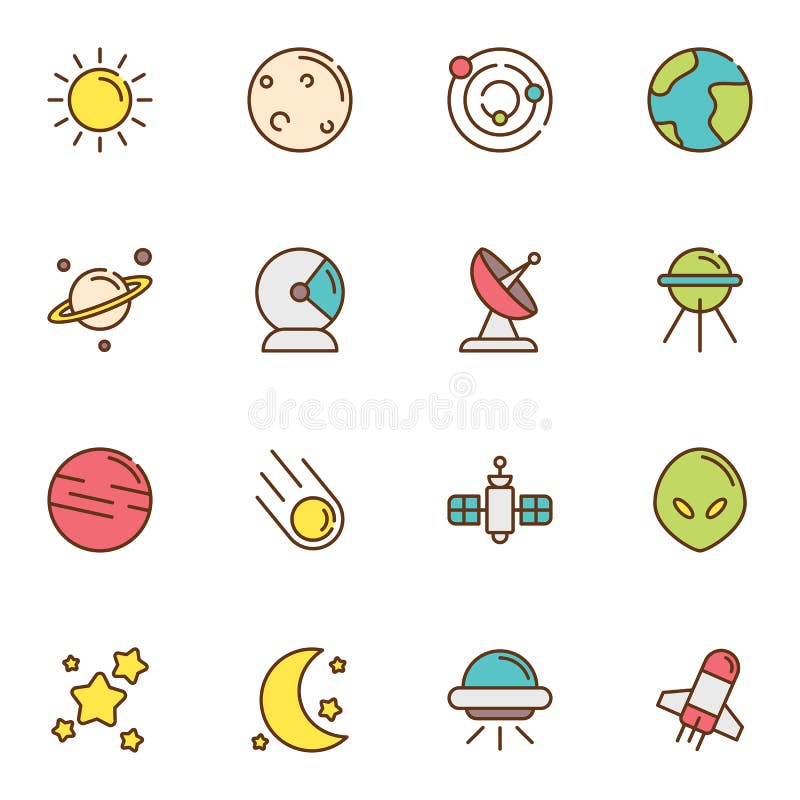 Space Science & Astrology Stock Vector - Illustration of universe ...