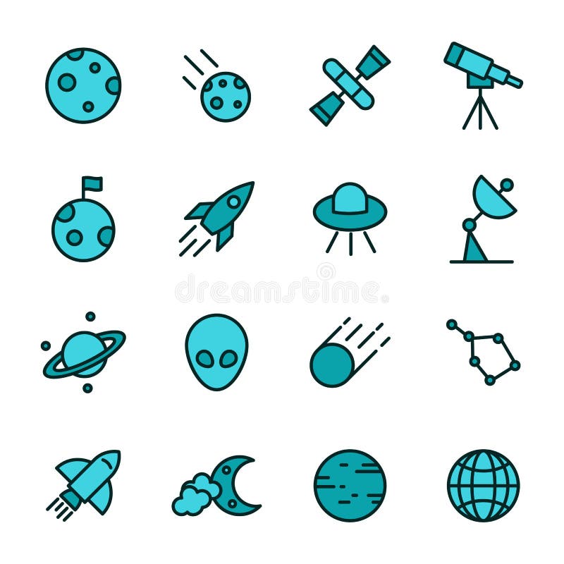 Space Science & Astrology Stock Vector - Illustration of saturn, star ...