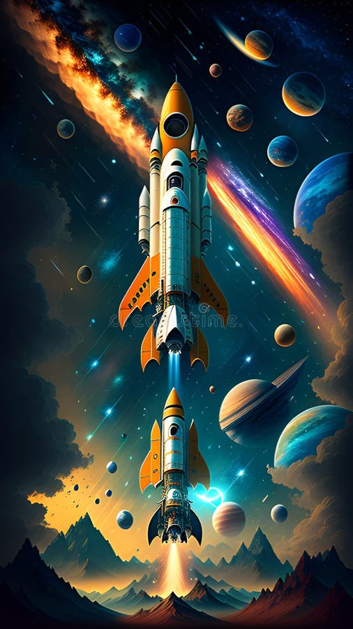 Space Science and Technology Rocket Space Exploration Space ...