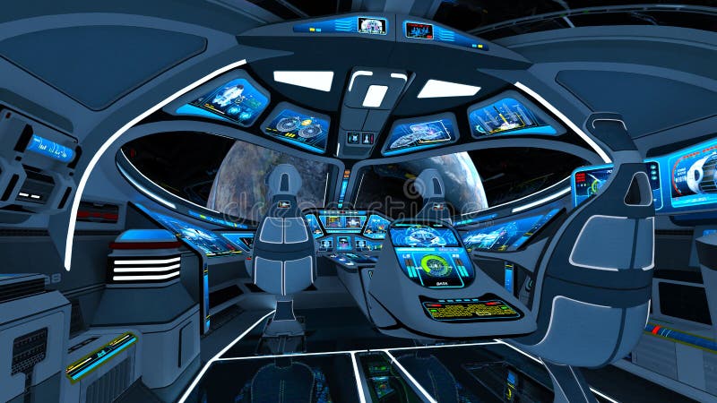 Alien ship cockpit - forkidsjery