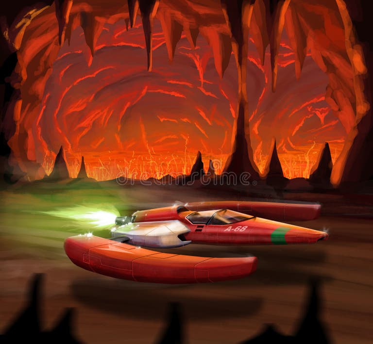 Inside Volcano Stock Illustrations – 541 Inside Volcano Stock ...